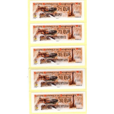 Vignettes LISA 2017 50ème anniversaire de la Société Nationale de ...