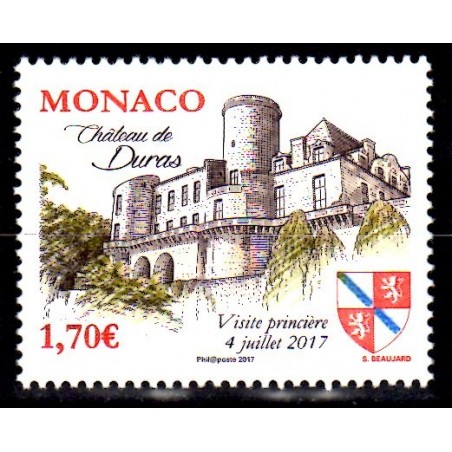 Timbre Monaco n°3100 Ancien Fief des Grimaldi: Duras