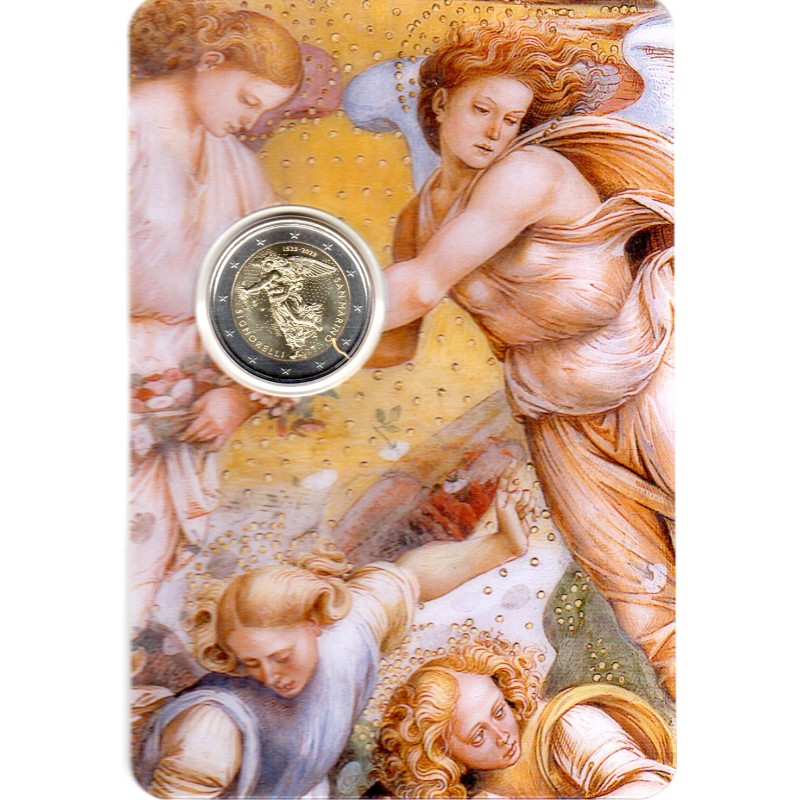 Coffret BU 2€ commémorative Saint Marin Luca Signorelli 2023