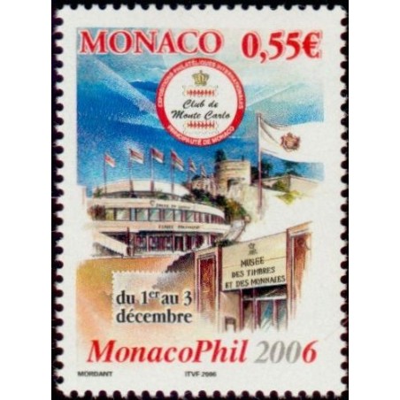 Timbre Monaco n°2521